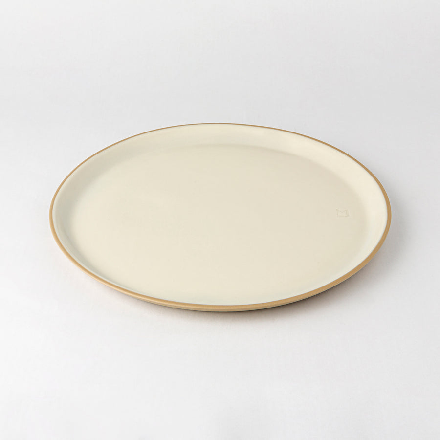 CREAM PORCELAIN DINNER PLATE – Masuma Ceramics